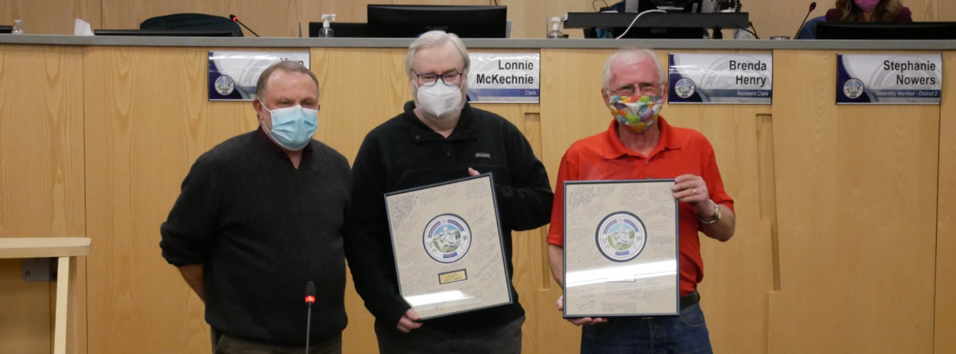 Matanuska-Susitna Borough - Dan Mayfield and Ted Leonard Say Goodbye